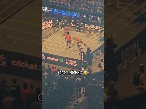 Speed got speared by Bron Breakker 😱 (via Sean Ross Sapp of Fightful ...