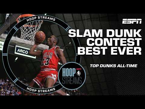 BEST DUNKS EVER from Slam Dunk Contest HISTORY 💥 | Hoop Streams ...