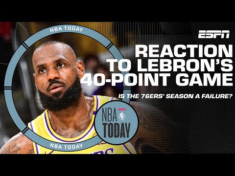 🚨 40-POINT GAME AT 40 🚨 How IMPRESSIVE was LeBron James’ performance? 👑 ...