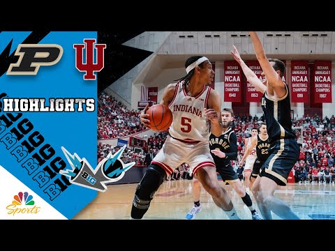 No. 13 Purdue vs. Indiana | COLLEGE BASKETBALL HIGHLIGHTS | 2/23/25 ...