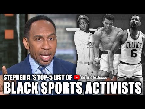 Stephen’s A-List 📝 Top-5 most influential Black activists in sports ...