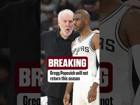 Gregg Popovich will not return this season to coach for the Spurs #shorts – Whatfinger Sports