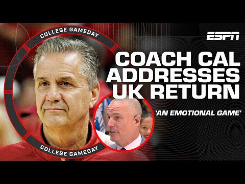 PREVIEWING Coach Cal’s return to Kentucky 👀 Rick Pitino’s message ...