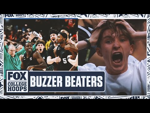 BUZZER BEATERS from the 2024-2025 College Basketball Season | FOX ...