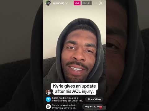 Kyrie Irving gives an update after his ACL injury 🙏 (via kyrieirving/IG ...