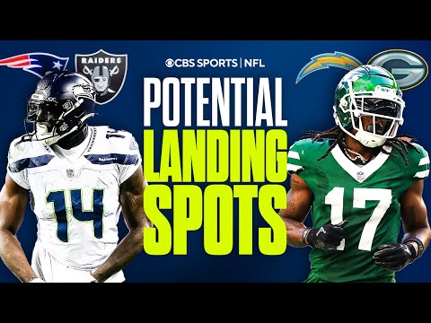 The Logical Landing Spots for the TOP available WRs: DK Metcalf, Davante Adams, Chris Godwin ...