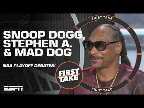 Snoop Dogg, Stephen A. & Mad Dog DEBATE 🍿 Lakers-Warriors trust, Steph ...