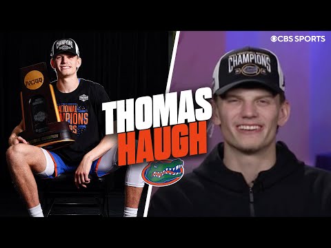 Florida forward Thomas Haugh describes the finish vs Houston, how it ...