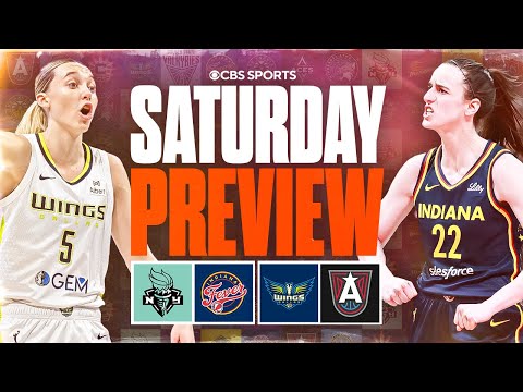 WNBA Saturday PREVIEW: New York Liberty vs. Indiana Fever, Dallas Wings vs. Atlanta Dream ...