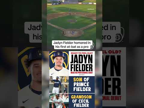 20-year-old Jadyn Fielder homered in his first pro AB in the Arizona ...
