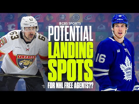 2025 NHL Free Agency: Top Landing Spots for notable free agents like ...
