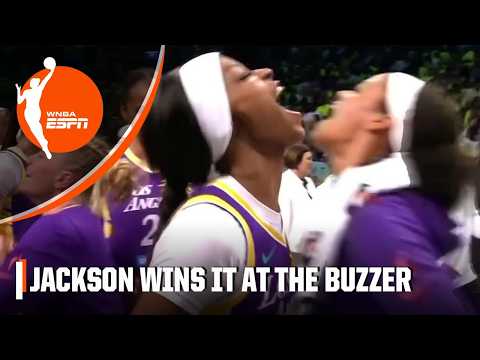 Rickea Jackson hits GAME WINNER to give the Sparks their 5th-straight W ...