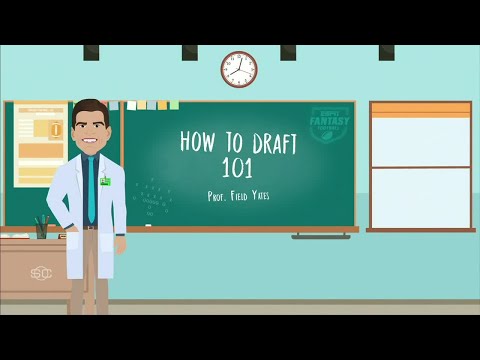 How To Draft 101 🏈 Field Yates’ fantasy football advice | SportsCenter ...