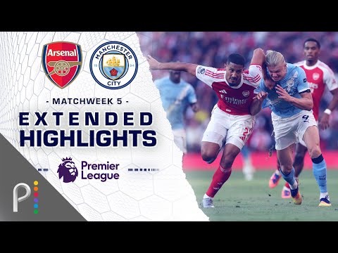 Arsenal v. Manchester City | PREMIER LEAGUE HIGHLIGHTS | 9/21/2025 ...