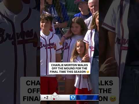 Heartwarming moment as Charlie Morton is greeted by Braves teammates ...