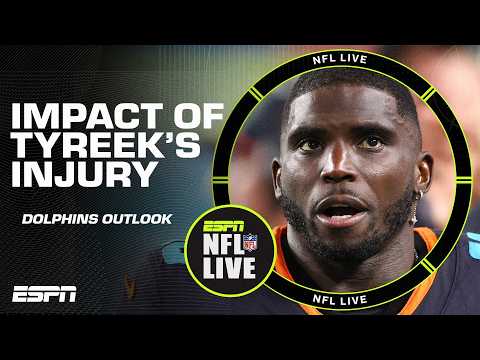 What Tyreek Hill’s knee injury means for Tua Tagovailoa, Jaylen Waddle ...
