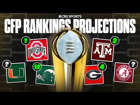 CFP Rankings Projections: Where Do Teams Rank Ahead of the FOURTH CFP ...