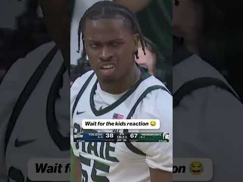 Michigan State scores their 67th Point… 👀🤣 #basketball # ...