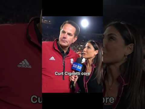 CURT CIGNETTI CORE #collegefootball #indiana – Whatfinger Sports